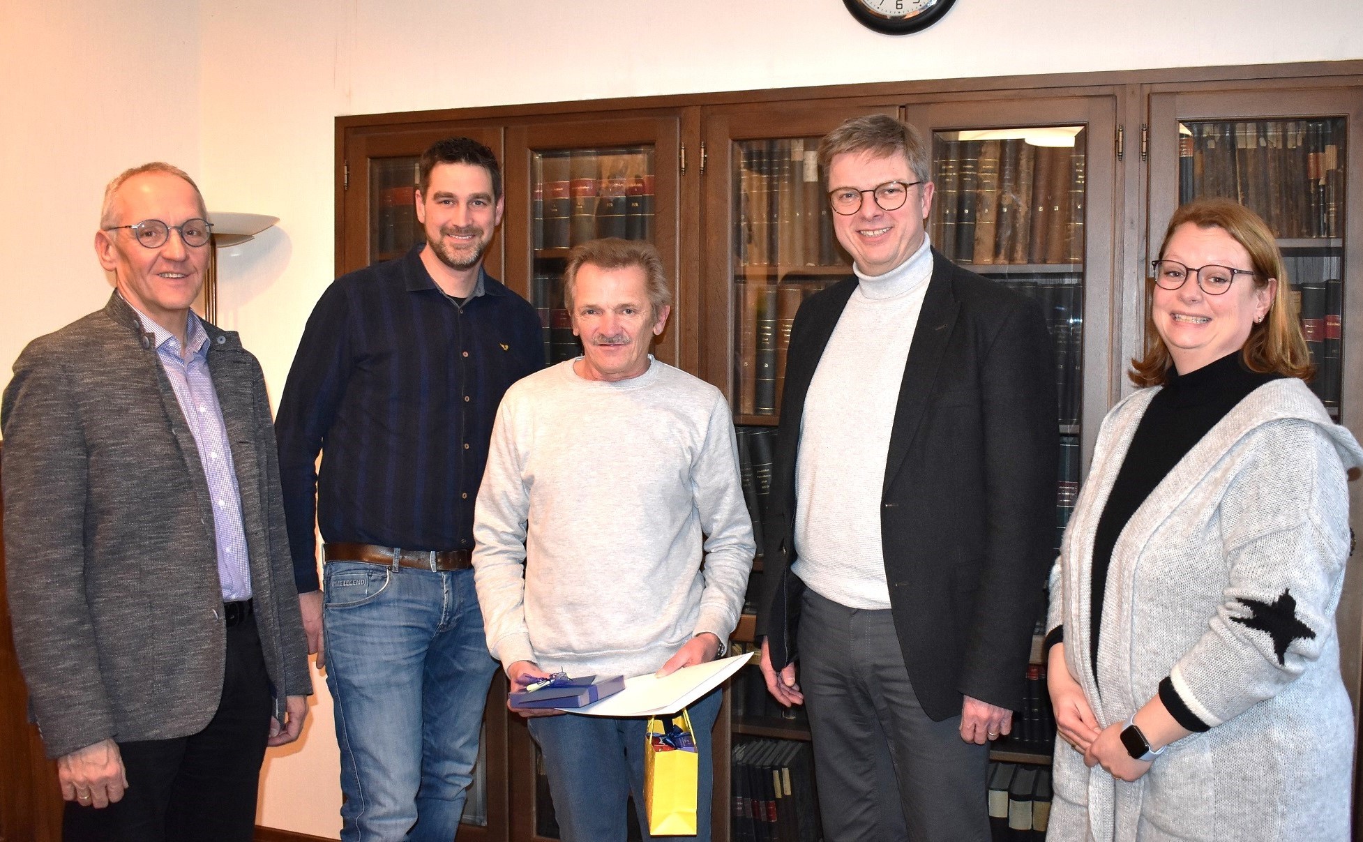 Norbert Geik verabschiedet – Samtgemeinde Bersenbrück